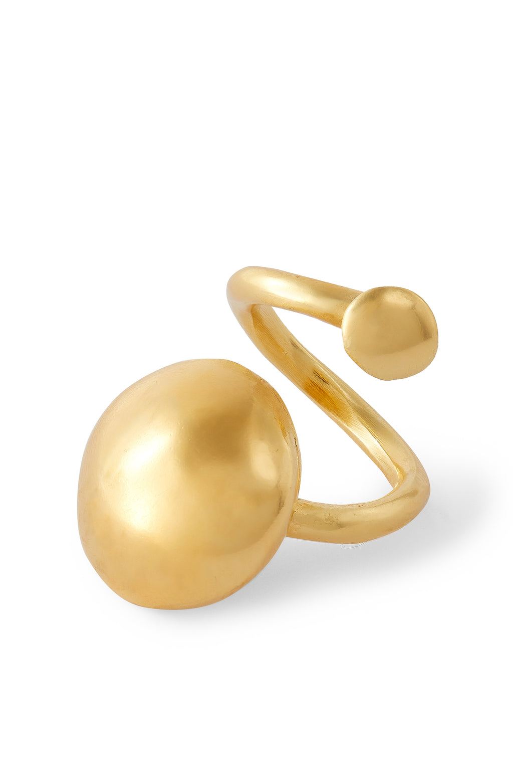 YSSO | Yellow Moon 18ct Yellow Gold-Plated Adjustable Ring